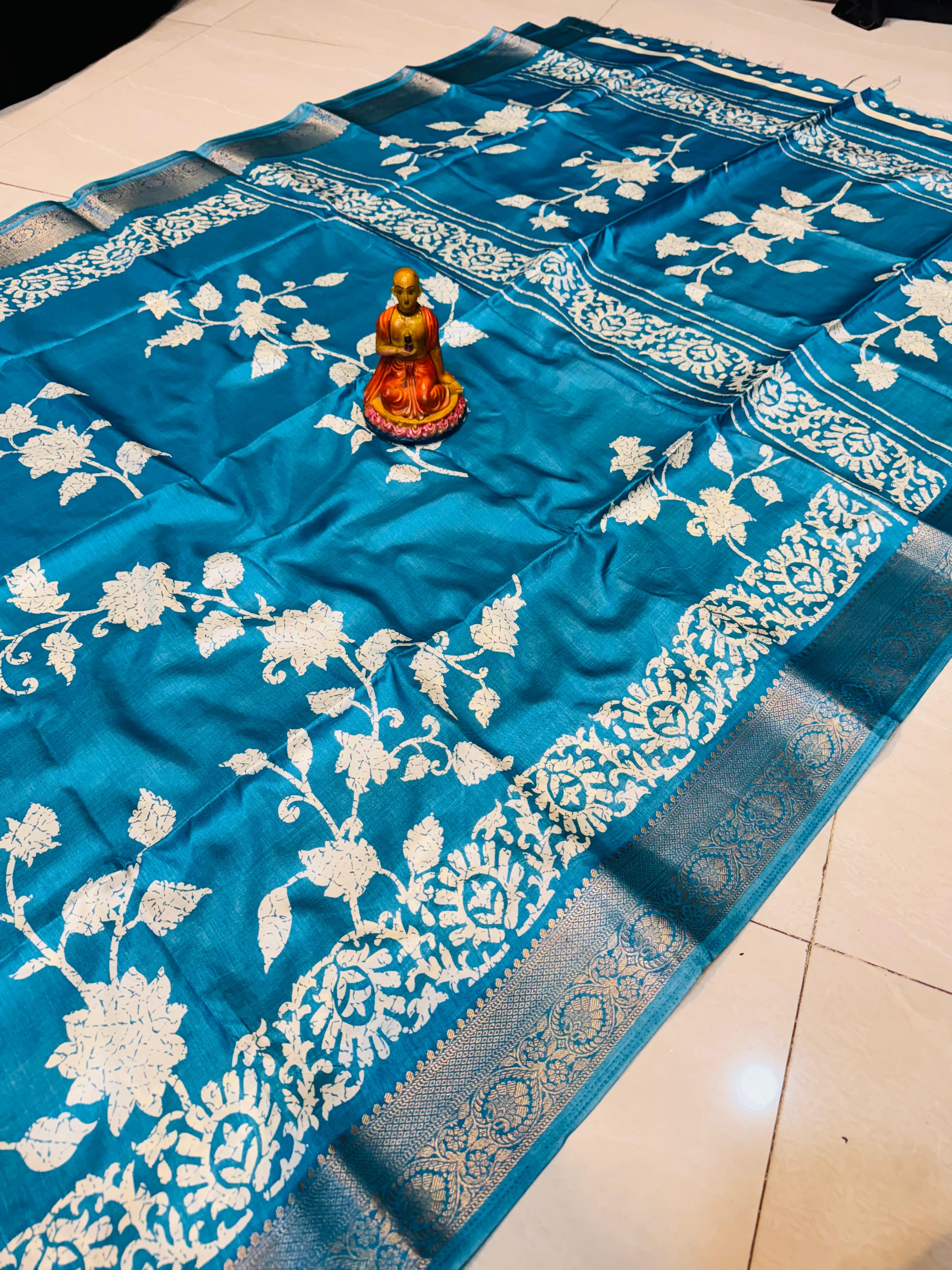 New Exclusive Super Soft Matka Silk Saree – Fabric of india